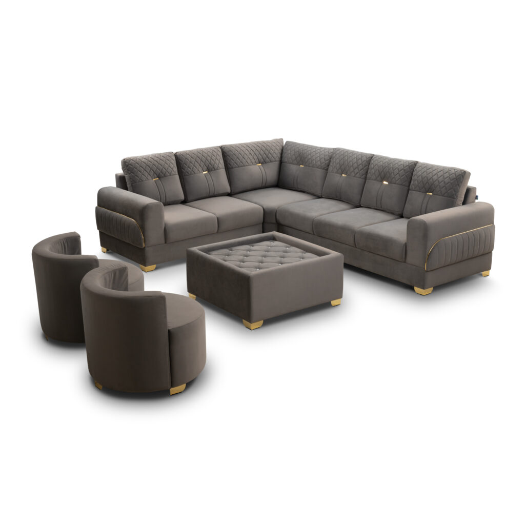 Caffino L Shape Sofa | Alder Store