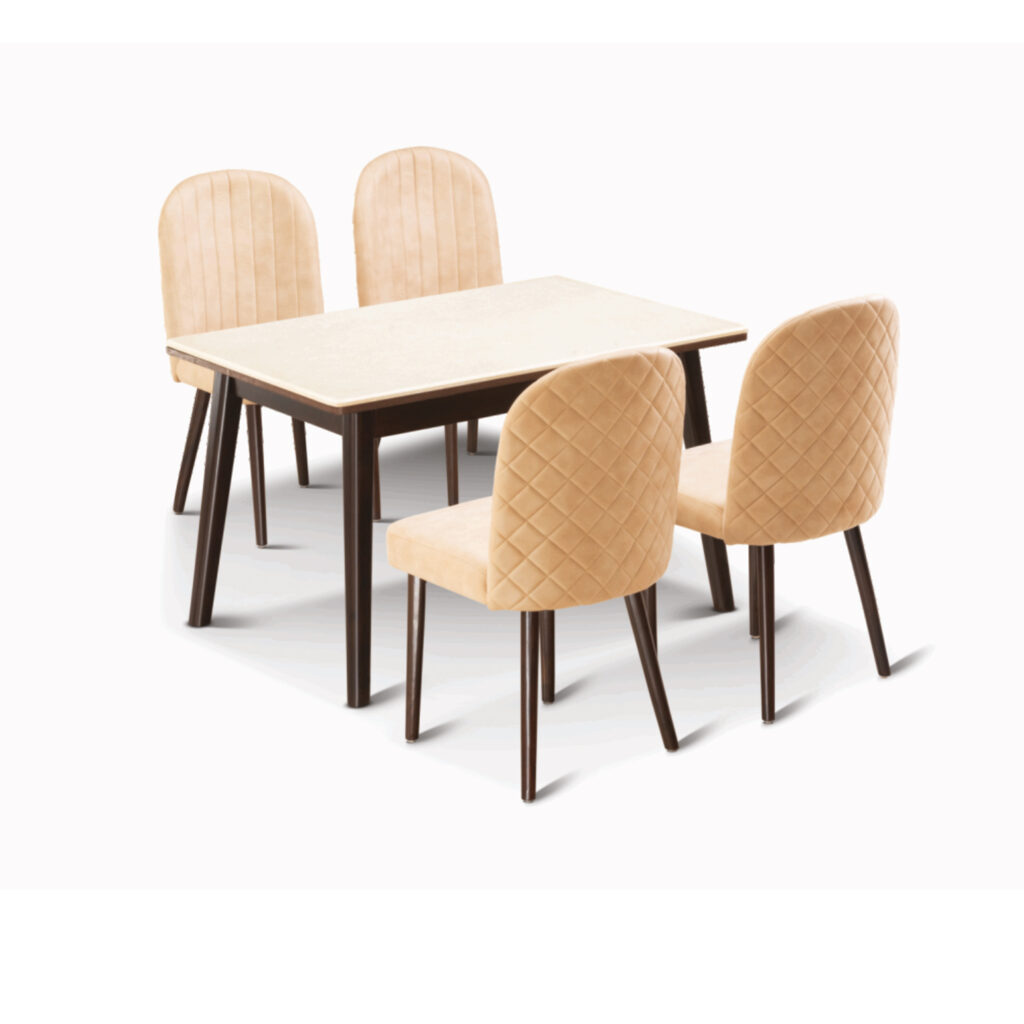Dinning Table Kiyan 4S With Marble | Alder Store